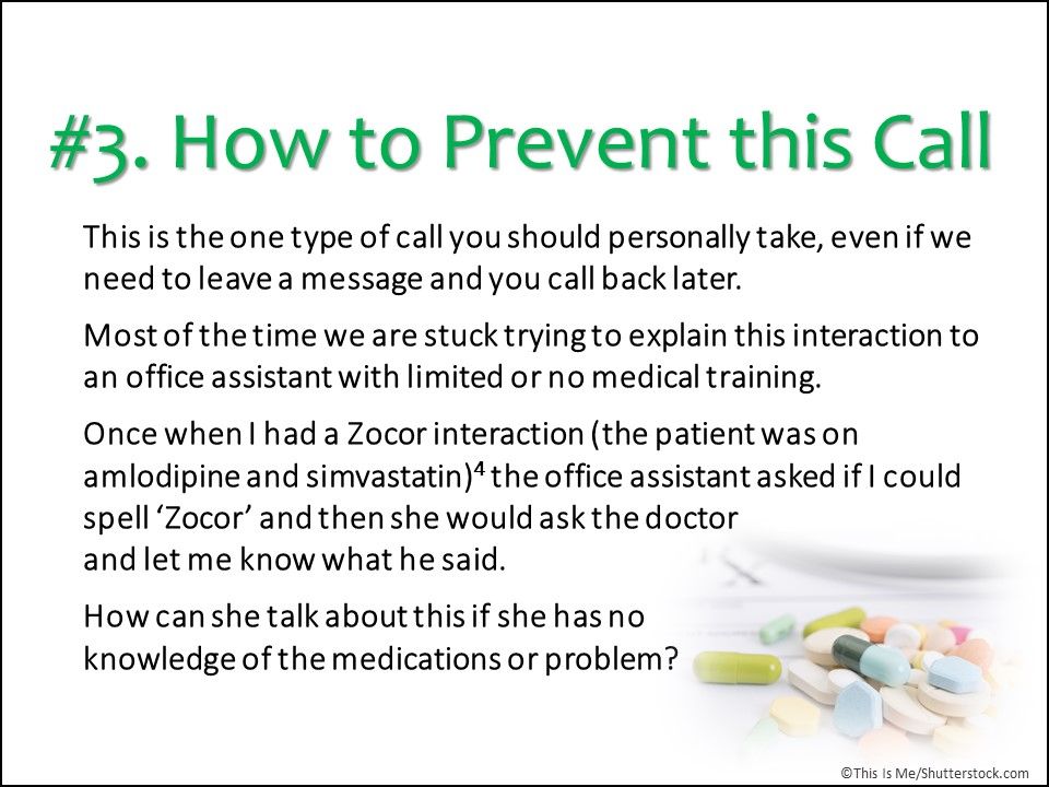 5 Top Reasons the Pharmacy Calls You And How to Avoid Them