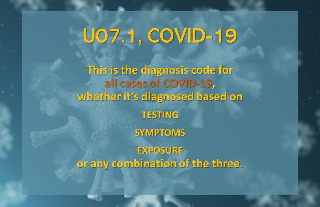 Billing codes for COVID-19, other respiratory viruses