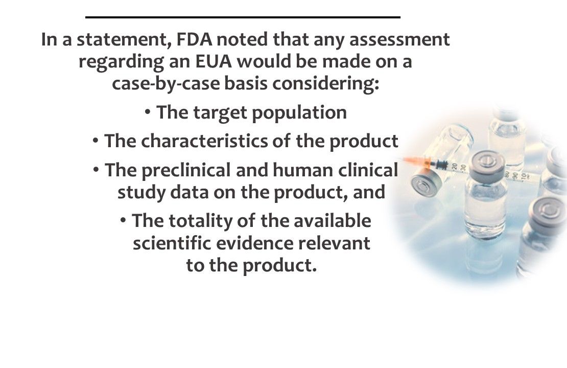 FDA Issues Guidance on EUA for COVID-19 Vaccine