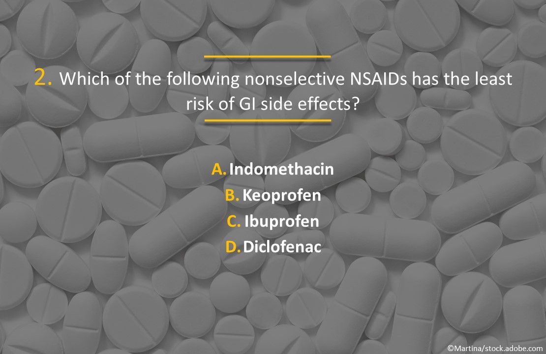 NSAID Use in Primary Care: A Quiz on Risks, Benefits, & Patient Selection