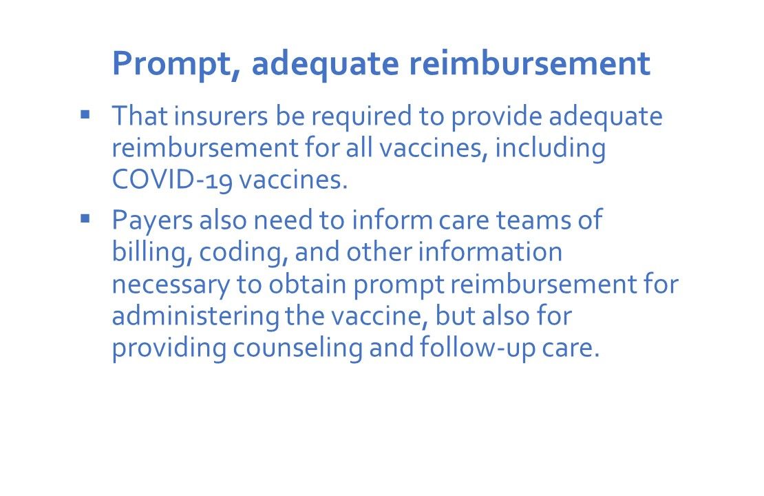 ACP Recommendations on COVID-19 Vaccine Deployment