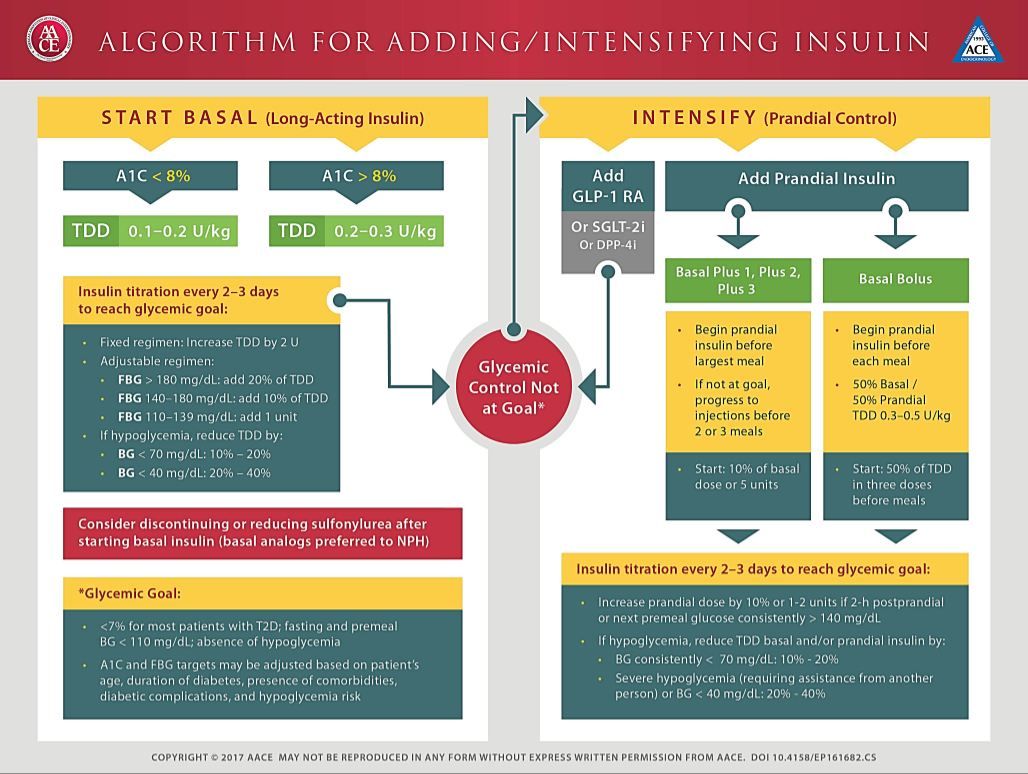 Aace Type 2 Diabetes Management Algorithm