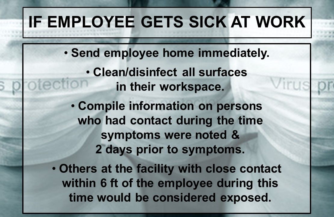 Exposed but Asymptomatic: CDC Guidance on Work Safety