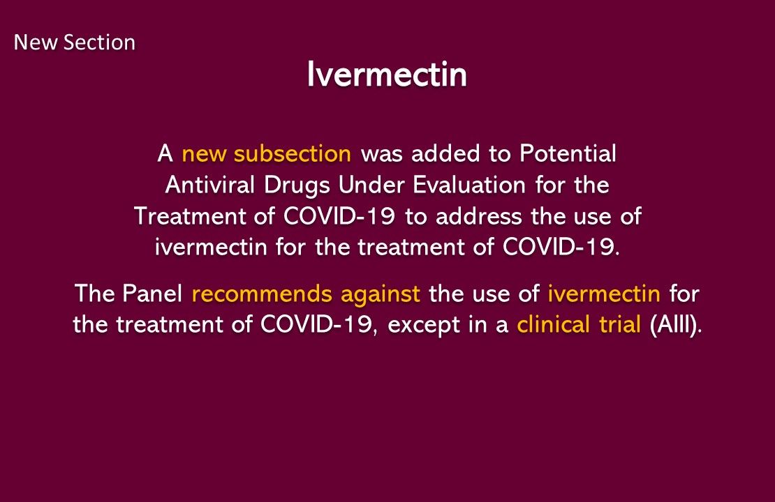NIH COVID-19 Treatment Guidelines Updated Based on New Data