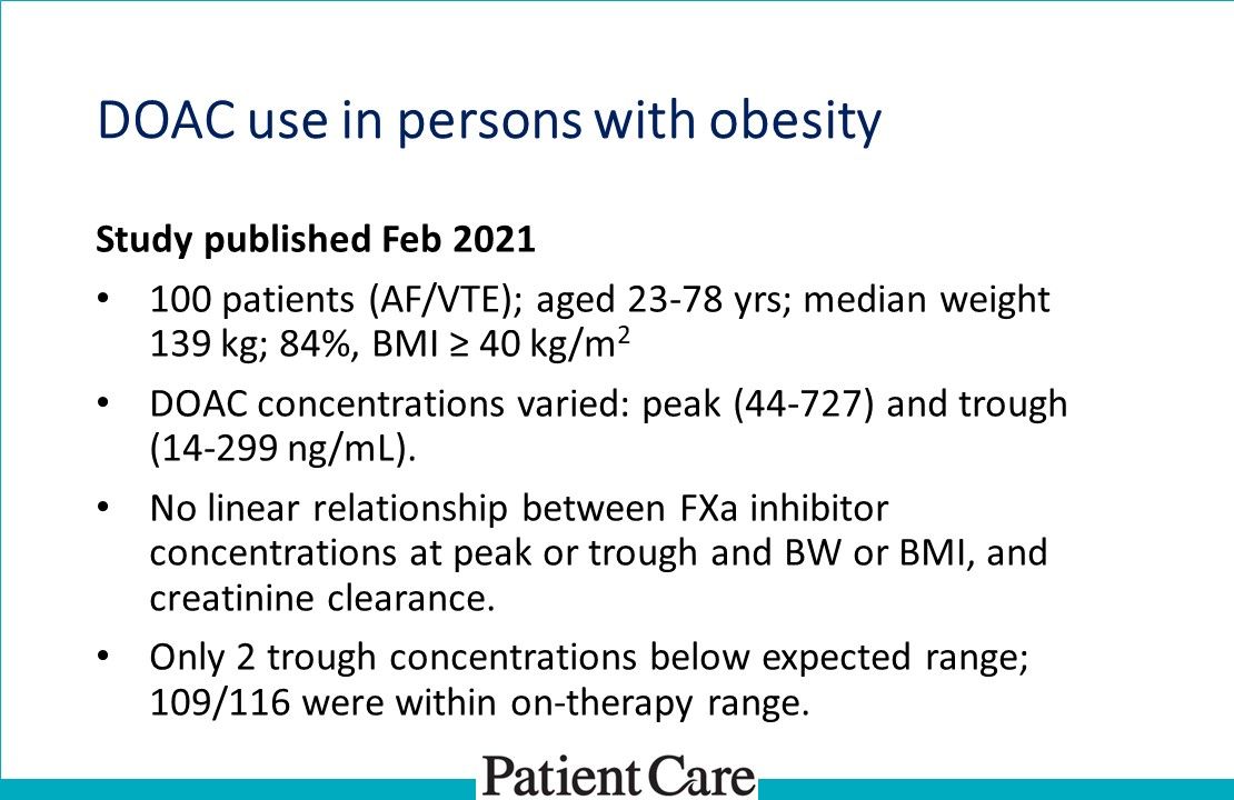 ACP: DOAC Dos and Don'ts Primer with Stephan Moll, MD