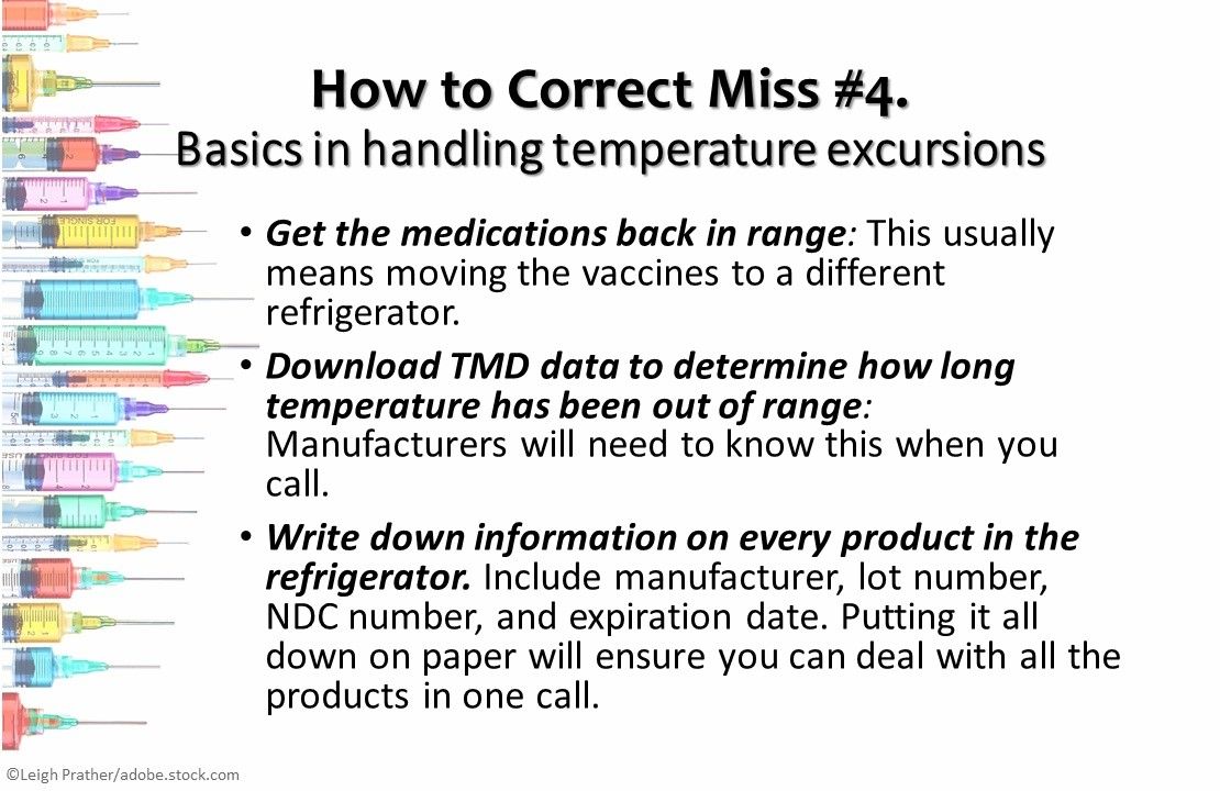 4 Top Vaccine Storage Misses
