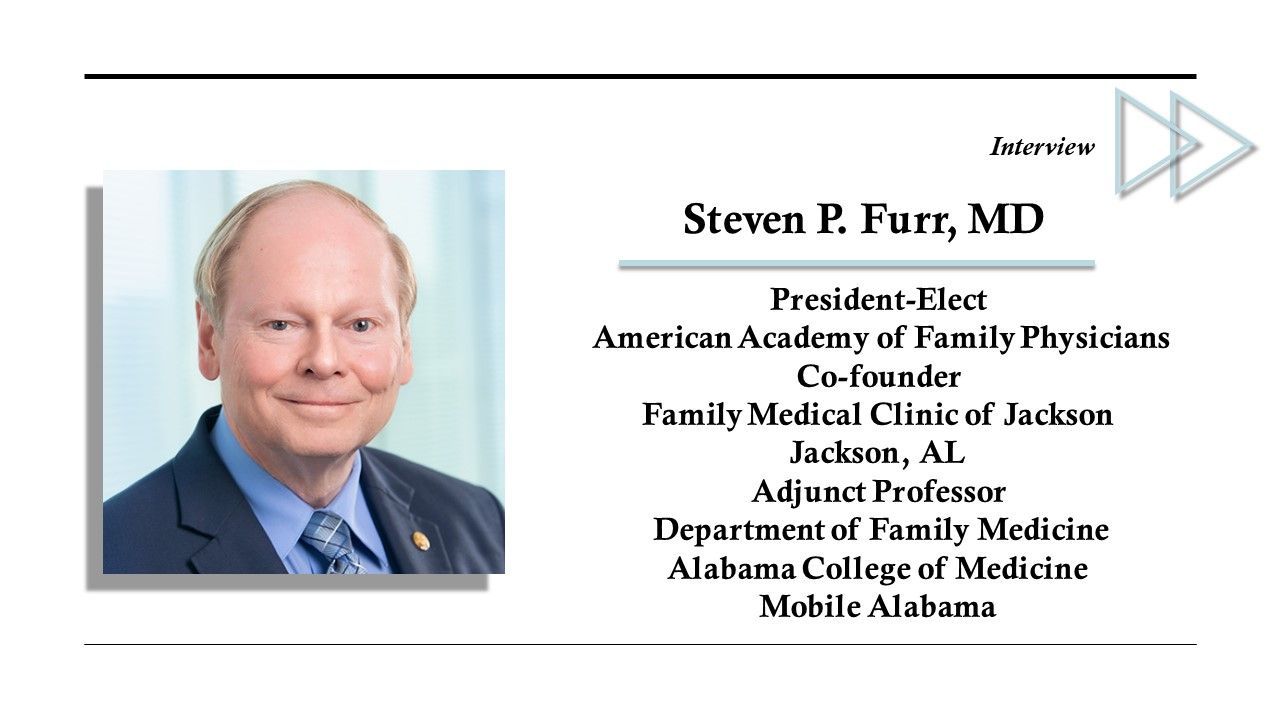 AAFP President-Elect Steven Furr, MD, Talks About Vaccination in ...