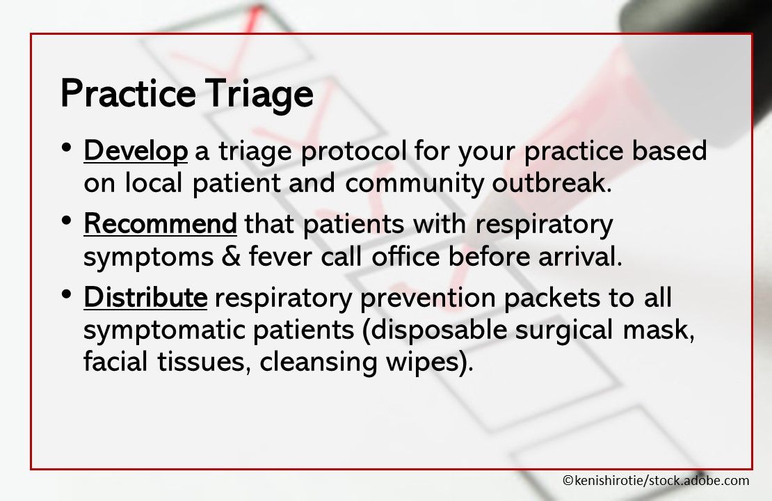 COVID-19 PCP Office Operations Checklist