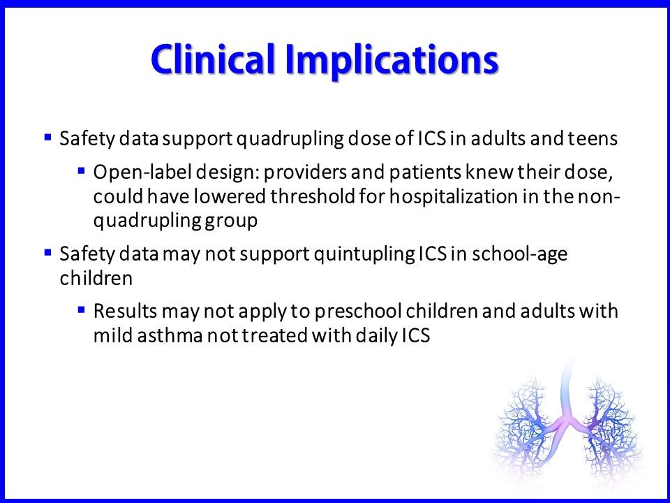 How to Prevent Asthma Exacerbations: Is More ICS Better?