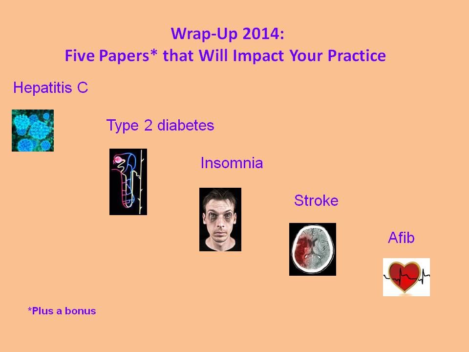 Five Top Papers From 2014 That Will Impact Your Practice