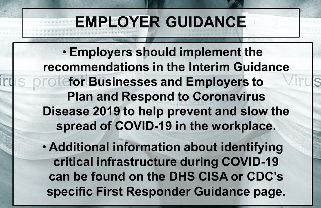 Exposed but Asymptomatic: CDC Guidance on Work Safety