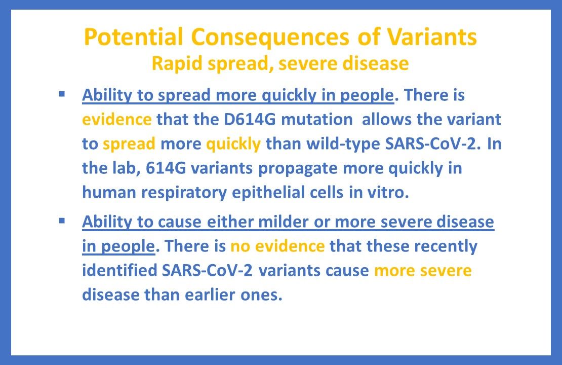 The COVID-19 Variants: What We Know So Far