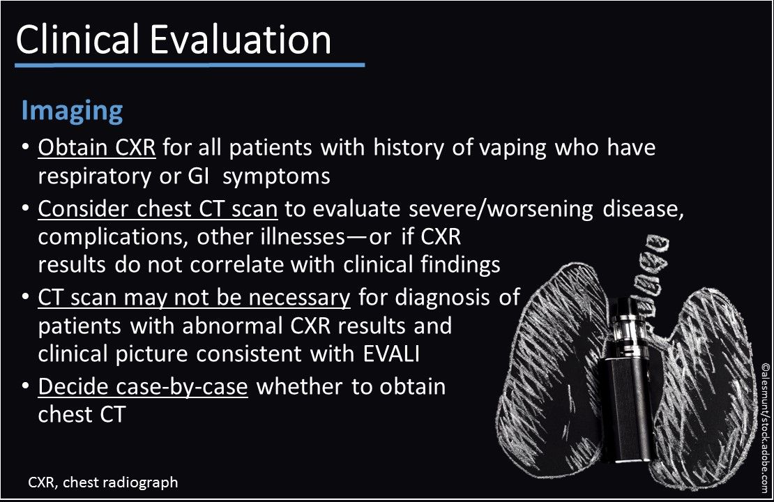 Vaping-Related Lung Injury: New CDC Recommendations for Primary Care ...