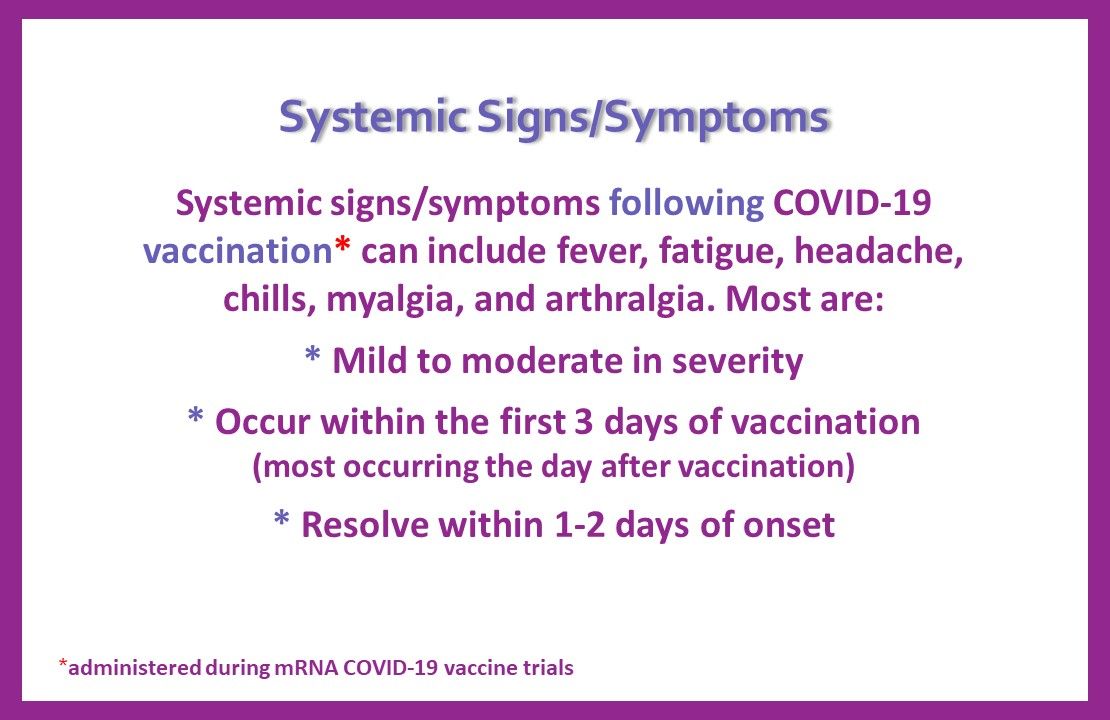 How to Manage Post-COVID-19 Vaccination Reactions among Healthcare Staff