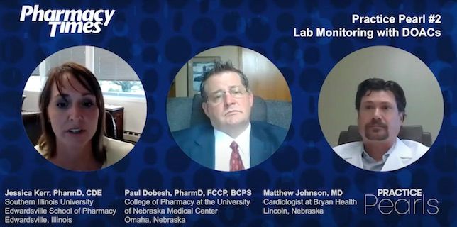 Practice Pearl #2 Lab Monitoring with DOACs