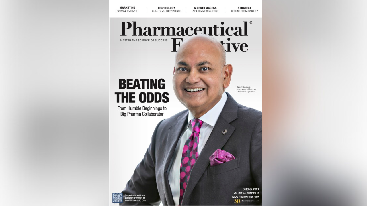 Pharmaceutical Executive: October 2024 Issue (PDF)