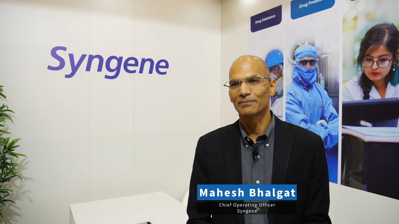 Interview with Syngene at CPHI in Frankfurt, Germany