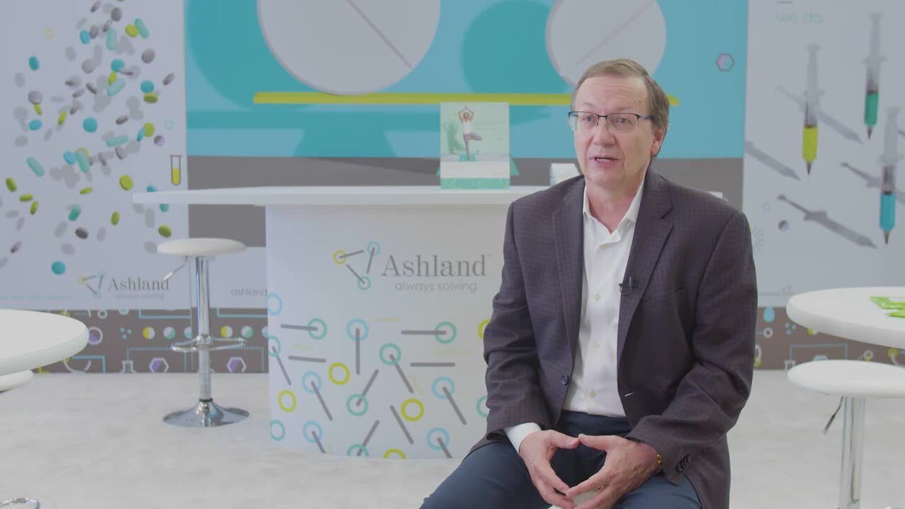 Ashland: Focused on Pharmaceutical Drug Delivery