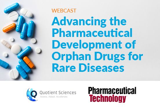 Advancing the Pharmaceutical Development of Orphan Drugs for Rare Diseases