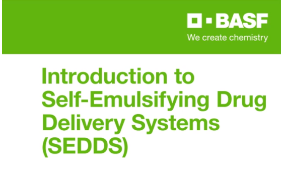 Introduction to Self-Emulsifying Drug Delivery Systems