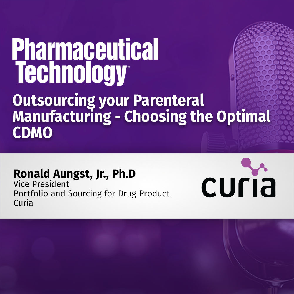 Outsourcing your Parenteral Manufacturing - Choosing the optimal CDMO