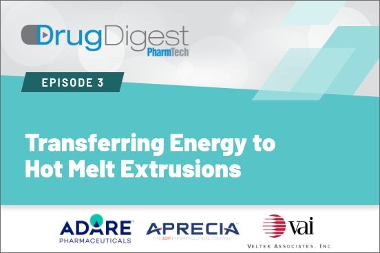 Transferring Energy to Hot Melt Extrusions