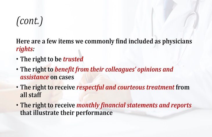 4 reasons you should prepare a physician rights and responsibilities ...