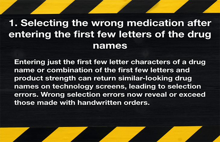 ISMP: Top 10 medication errors and hazards in 2019