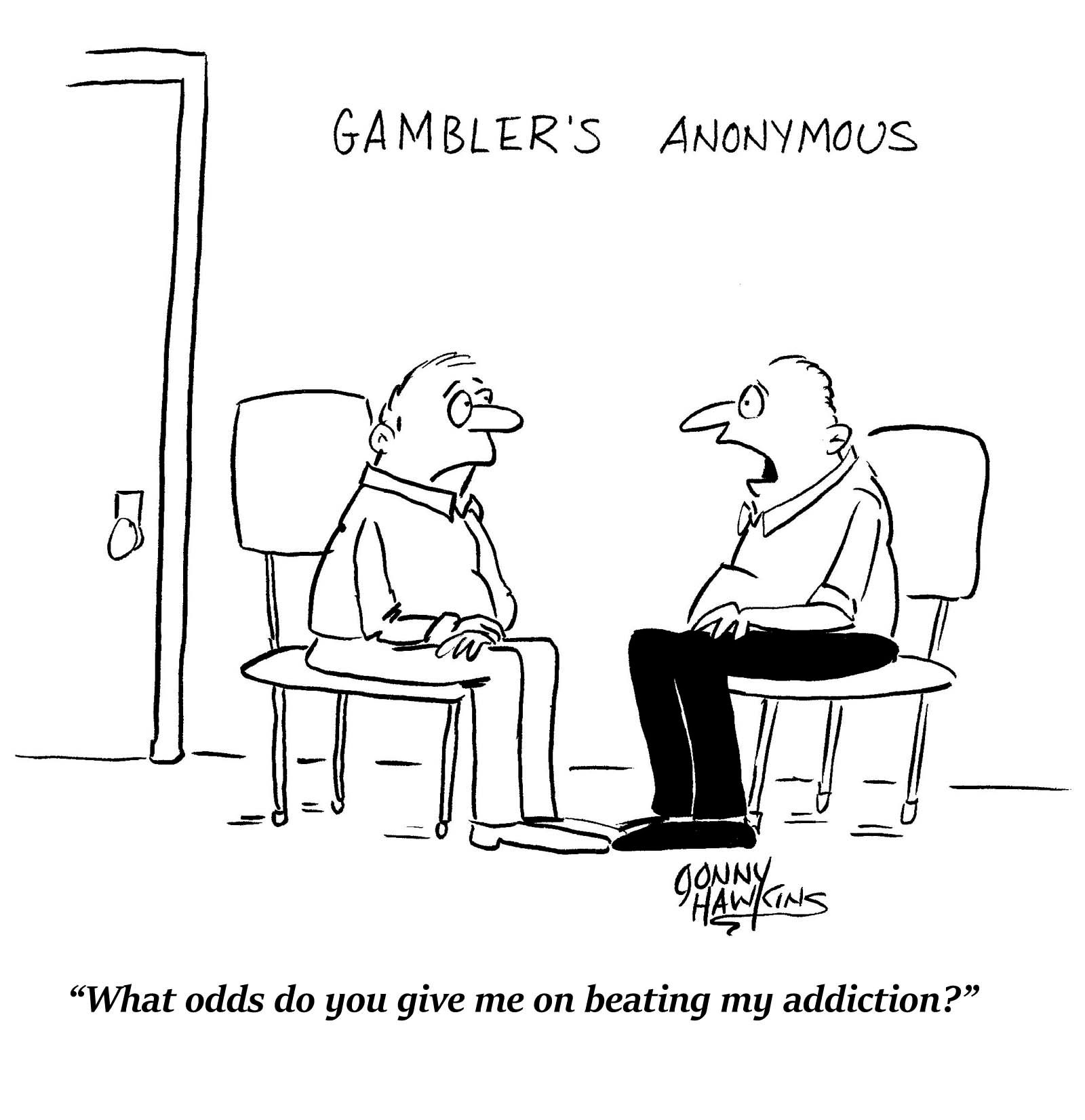 Psychiatry Comic: Gamblers Anonymous | Psychiatric Times