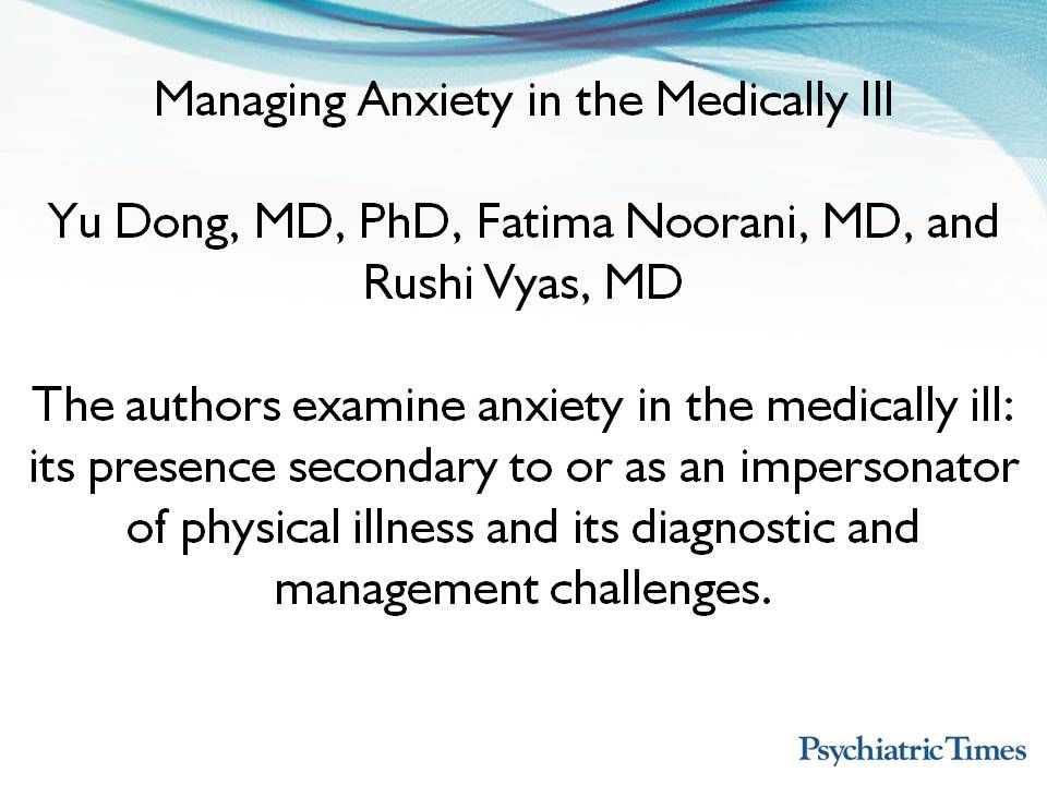 Special Report Countdown: Anxiety Disorders