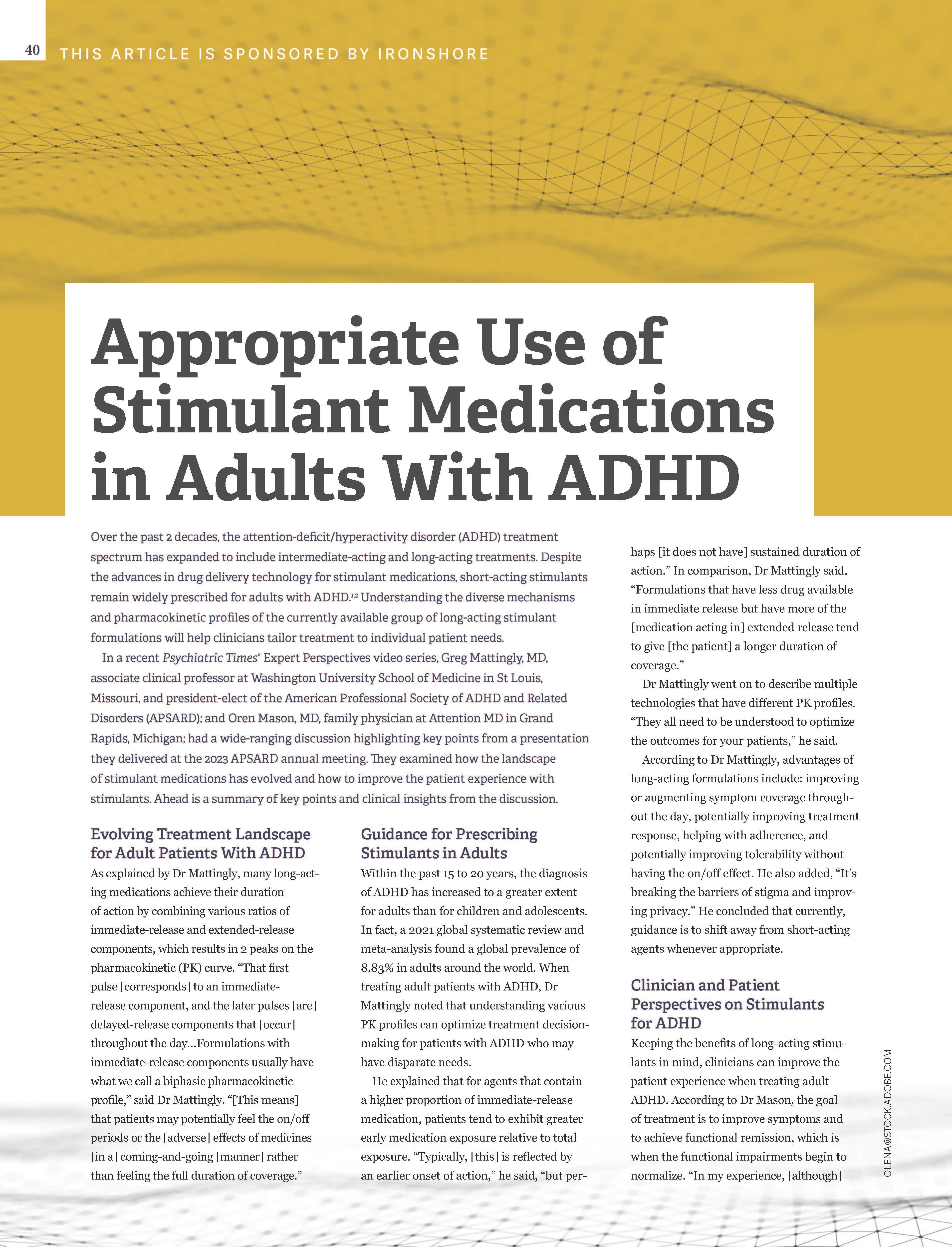 Appropriate Use Of Stimulant Medications In Adults With ADHD appropriate-use-of-stimulant-medications-in-adults-with-adhd