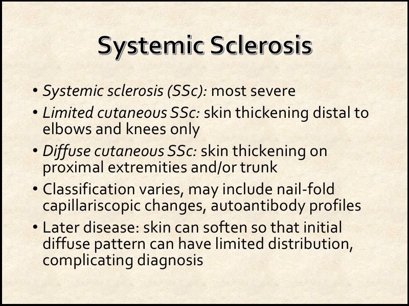 Scleroderma: A Primary Care Approach | Rheumatology Network