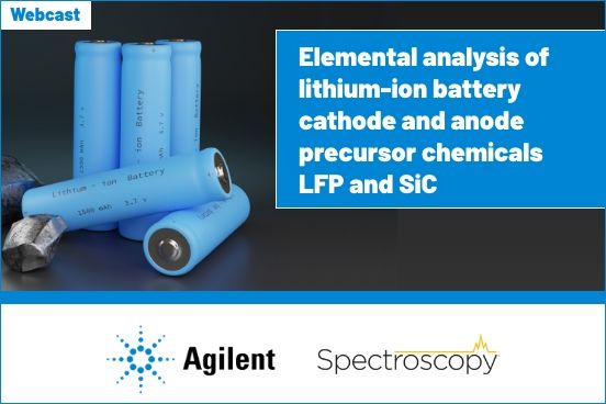 Elemental analysis of lithium ion battery cathode and anode precursor ...