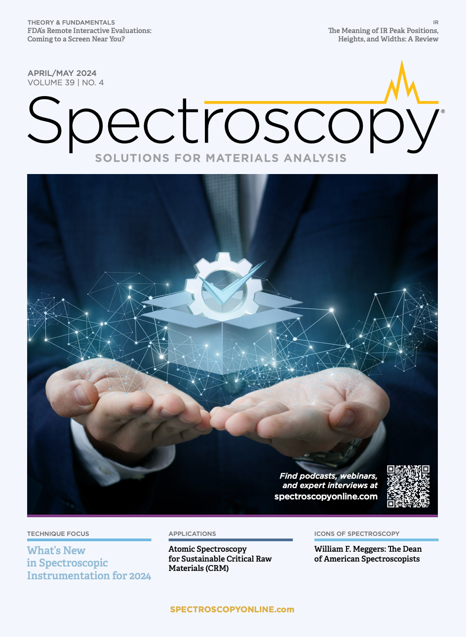 Vol 39 No 4 Spectroscopy April/May 2024 PDF | Spectroscopy Online
