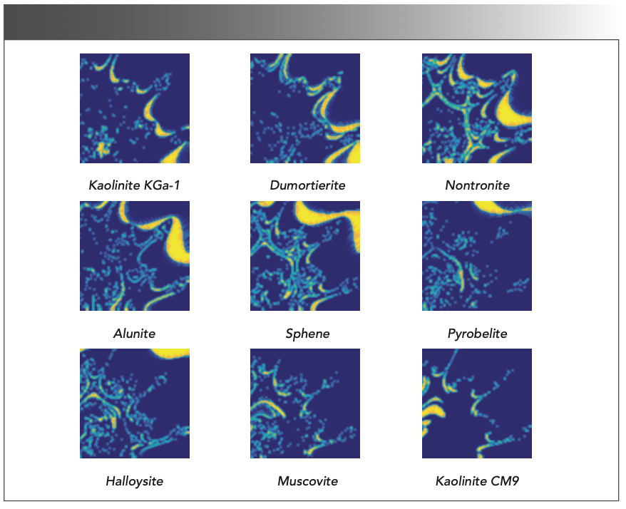 Simulation Of An Algorithm For Space Target Materials Identification Based On Vis Nir