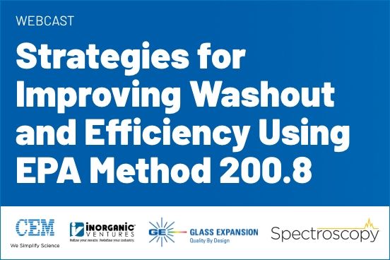 Strategies for Improving Washout and Efficiency Using EPA Method 200.8