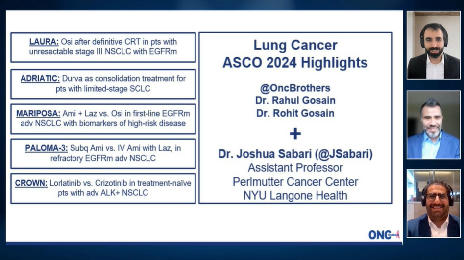 LAURA: Osimertinib after Definitive CRT in Unresectable Stage III NSCLC ...