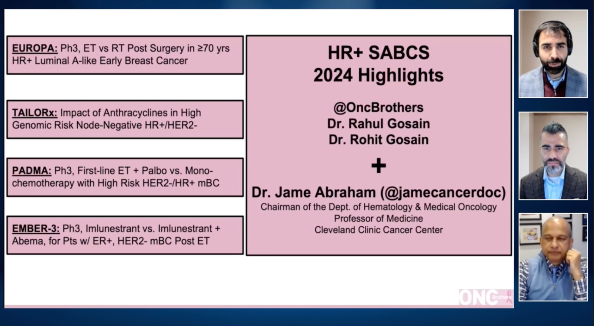 Overview of the EMBER-3 Trial