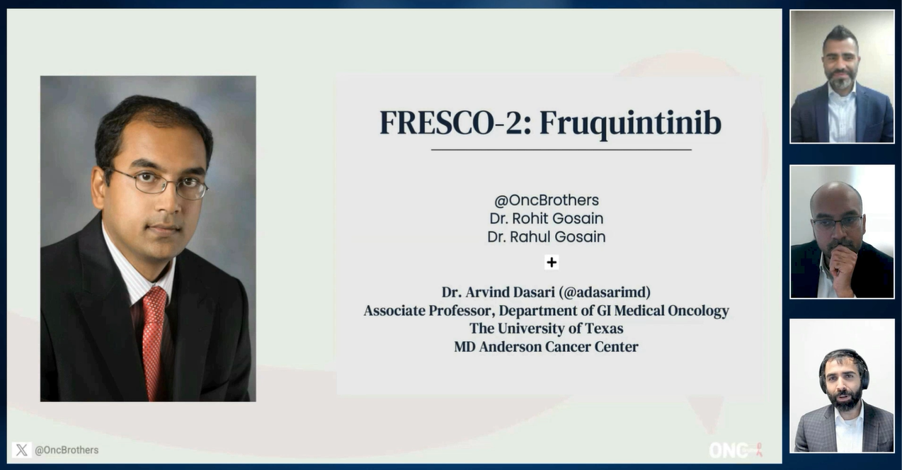 Adverse Event Profile and Tolerability of Fruquintinib Based on FRESCO ...