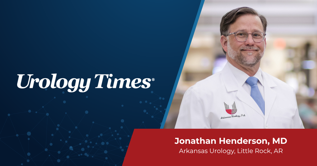 Jonathan Henderson, MD, outlines key lessons in urology practice ...