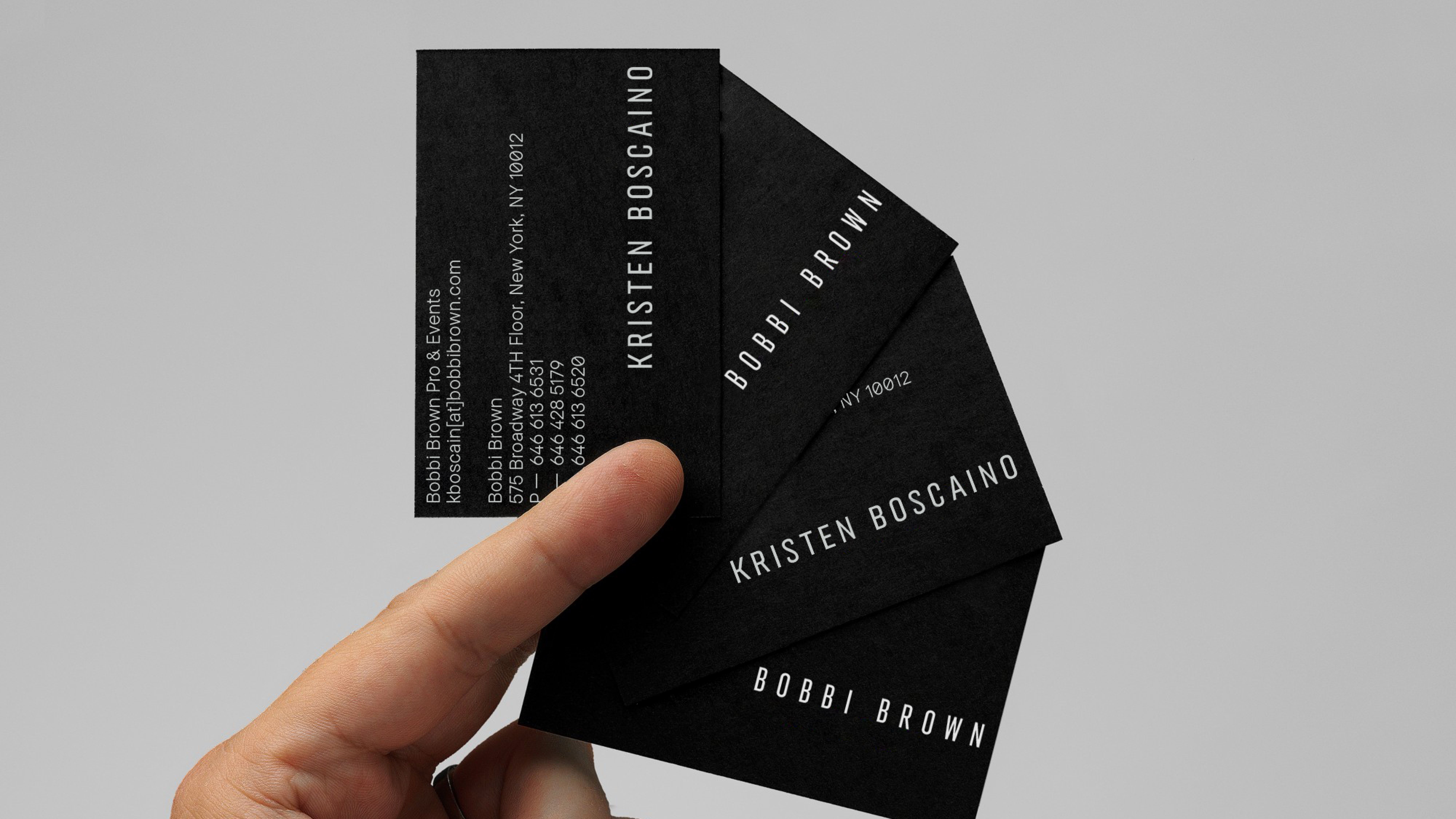 Bobbi Brown - Logotype and bespoke typeface by Kurppa Hosk