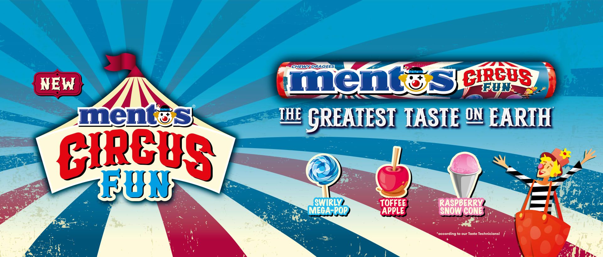 Mentos Circus Fun | Mentos Australia