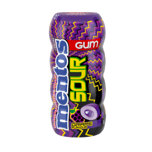 Mentos Sour Grape Sugarfree Bottle | Mentos Australia