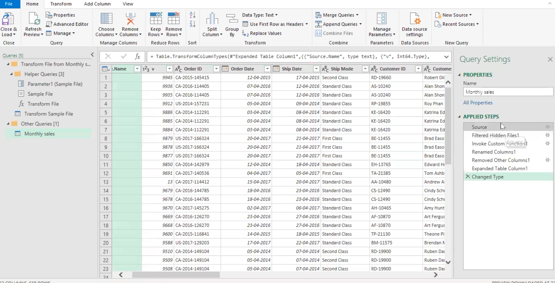 Report Automation in Power Query | Resagratia