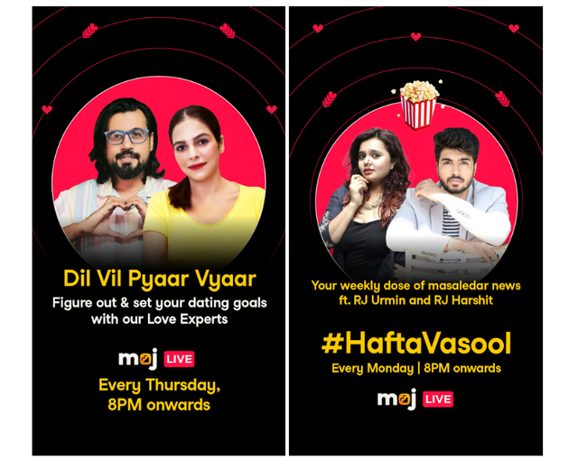 Sharechat News Moj Partners With Ht Medias Fever Fm To Stream Exclusive Live Shows