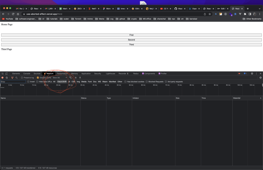 ShareChat Blog - Custom React Hook to cancel network calls and synchronize APIs with component ...