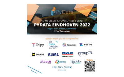 Taipy at the High Tech Campus for PyData Eindhoven 2022