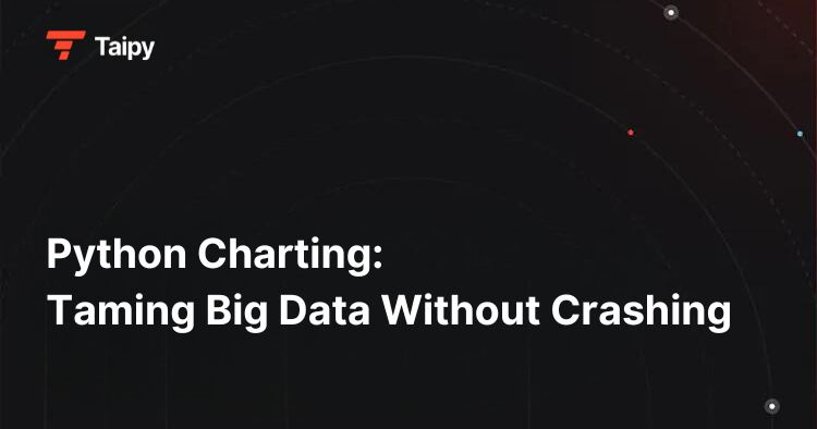 Python Charting Taming Big Data Without Crashing