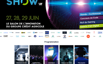 Innovation Show 2023, Crédit Agricole:Taipy was in