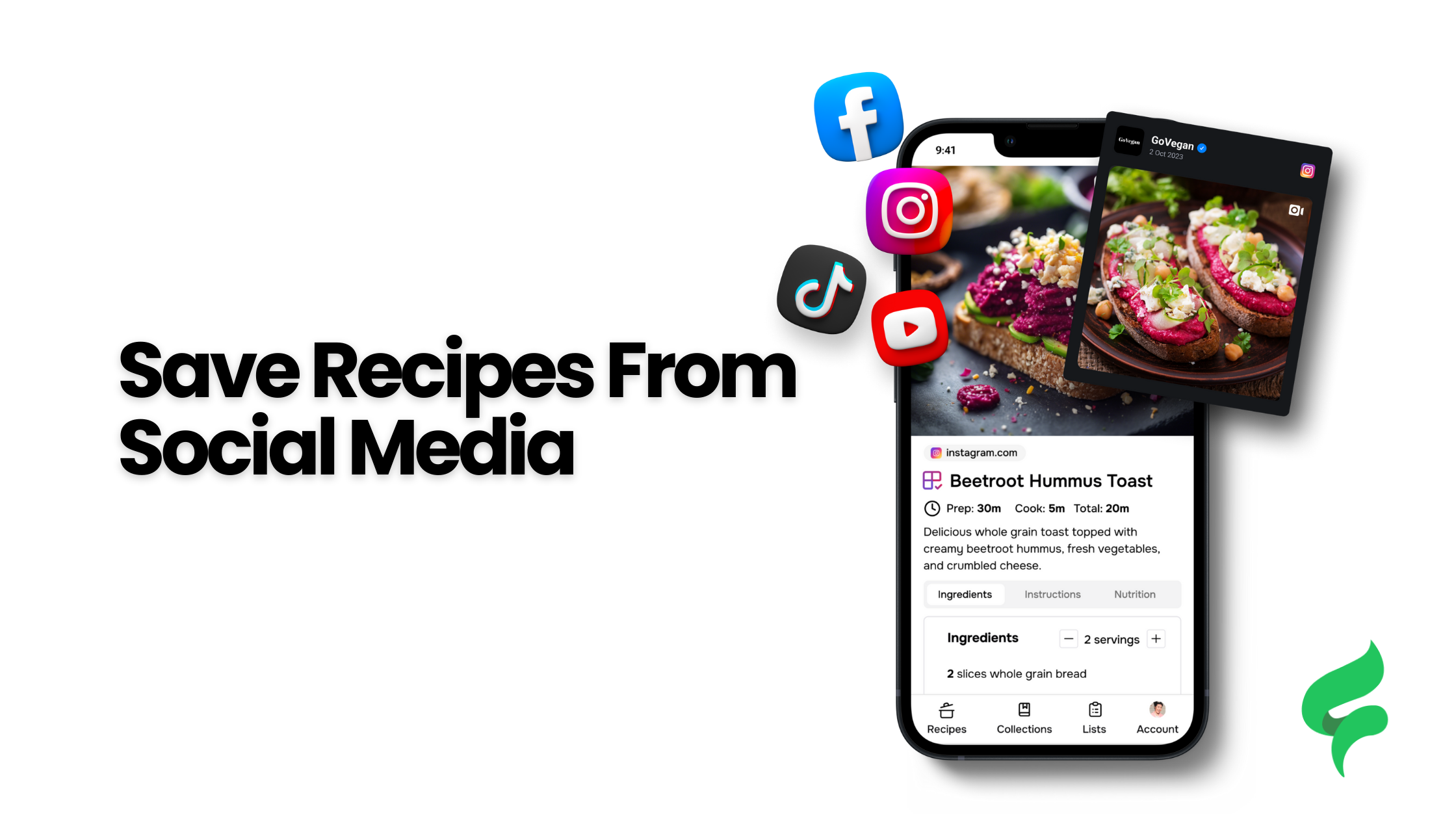 Save Recipes from Social Media with Flavorish | Flavorish